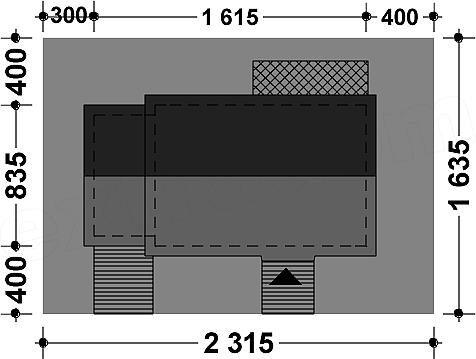 Projekt domu TK19 81,06 m2 - koszt budowy - EXTRADOM