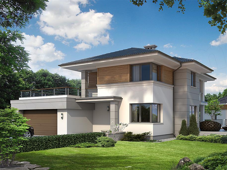 Projekt domu Cyprys 6 150,13 m2 - koszt budowy - EXTRADOM