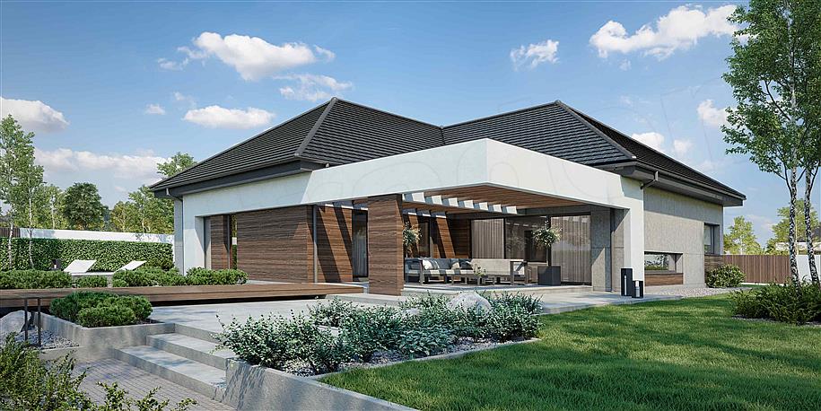 Projekt domu HomeKoncept-26 165,36 m2 - koszt budowy - EXTRADOM