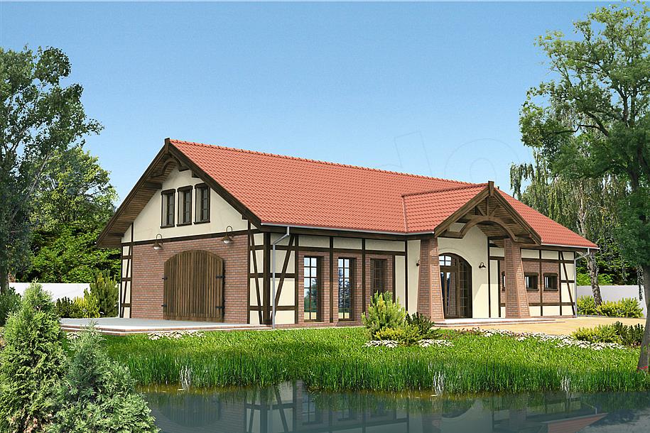 Projekt restauracji Budynek usługowy Orzeł DCU01 290,27 m2 - koszt ...