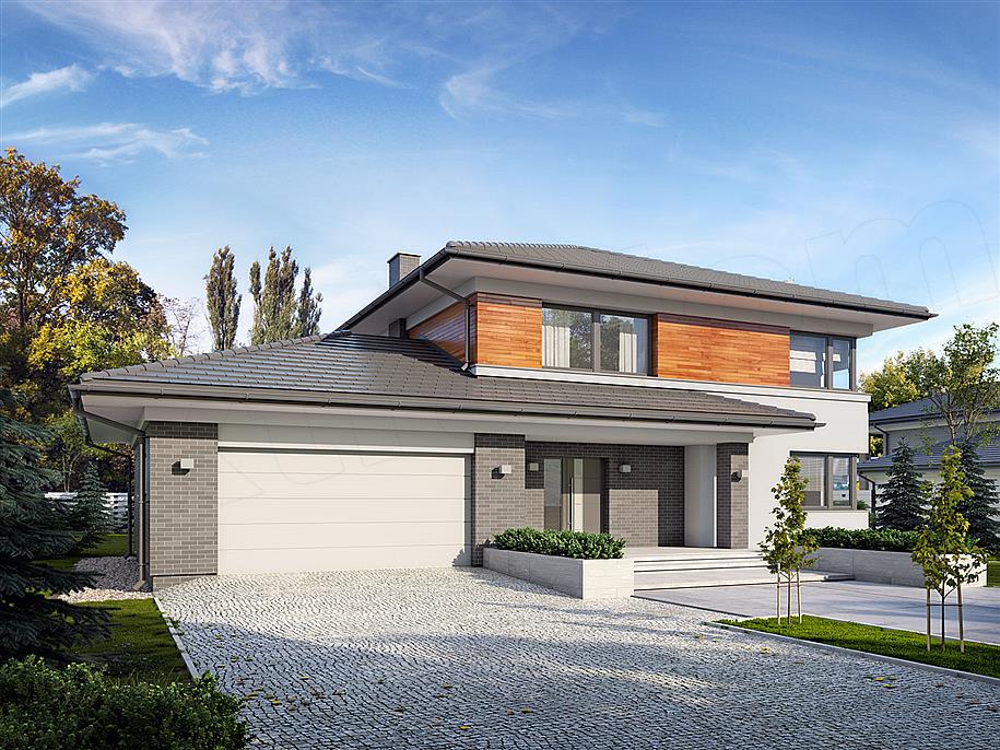 Projekt domu Kleo 185,06 m2 - koszt budowy - EXTRADOM