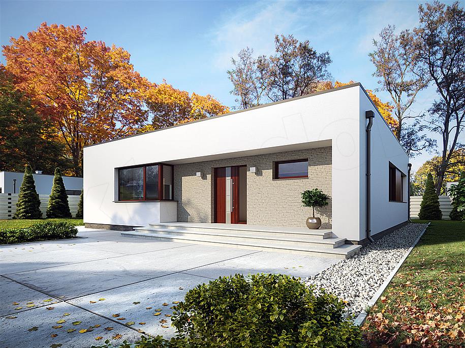 Projekt domu Igo 116,75 m2 - koszt budowy - EXTRADOM